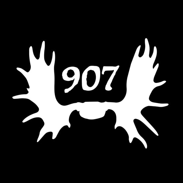 Moose Antlers 907 Decal – Peak Apparel